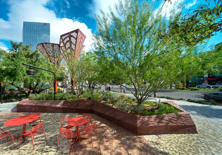 Cảnh quan công viên The park Las Vegas – MON LANDSCAPE